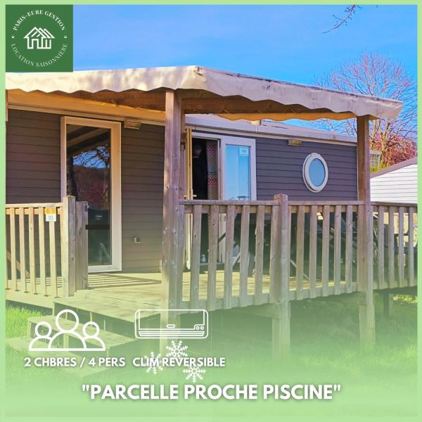 Houlgate-153- Mobilhome Cosy 4 Personnes Camping 5 éToiles - Cabourg
