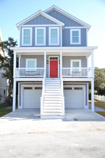 4br Spacious Home Beach Access Free Parking - Atlantic Beach, NC