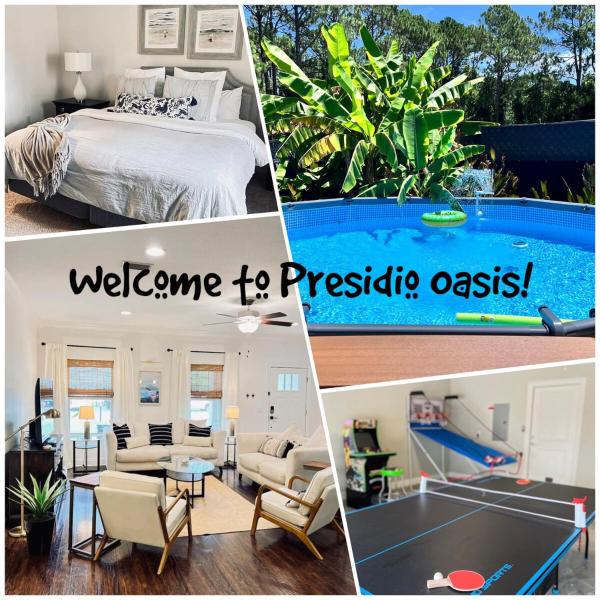 Presidio Oasis, 4brm, Pool, Gaming 4 Min To Beach - Navarre, FL