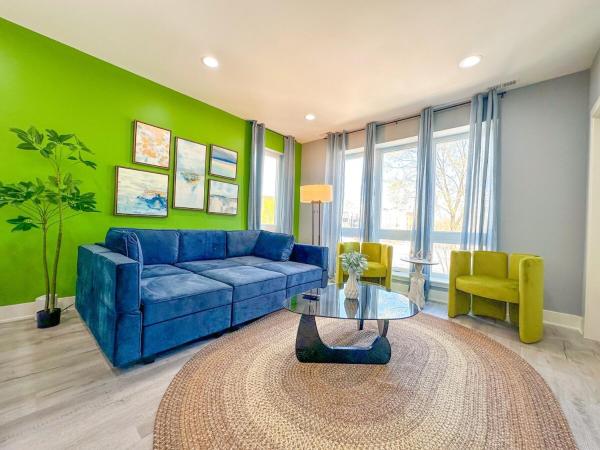 Pilsen Art Center Family Friendly 3br Retreat With Free Parking Near Medical District, Douglas Park And University Illinois Chicago - Burbank, IL