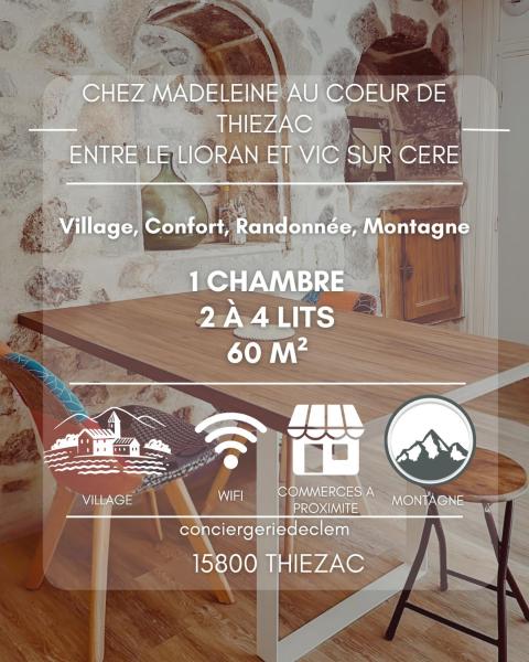 Chez Madeleine, Entre Le Lioran Et Vic-sur-cère - Cantal