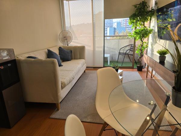 Exclusivo Departamento Providencia A Pasos Costanera Con Parcking Wifi - Santiago (Chile)