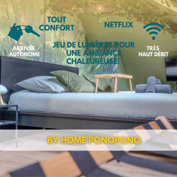 La Suite Jungle - High Tech - Netflix - Wifi Très Haut Débit - Vertou