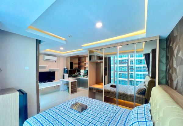 Apartemen Brooklyn Alsut Studio Bergaya Modern,pusatkota,cozy,pool,gym,wifi - Aeropuerto de Yakarta Soekarno-Hatta (CGK)