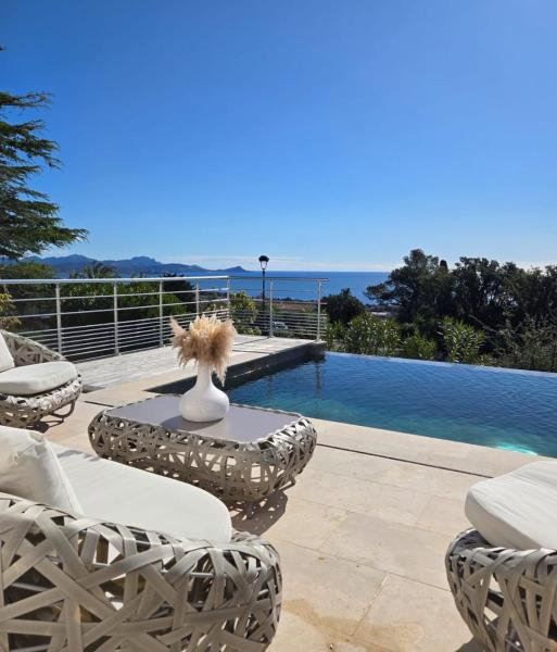 Villa Bali, Magnifique Vue Mer Et Esterel - Fréjus
