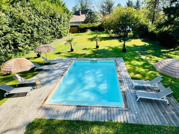 Villa Luxe Piscine Jacuzzi Barbecue Vue Imprenable - Domaine De Montaubois - Groupes Et Familles - 15 Personnes - Nemours