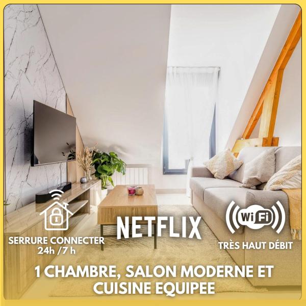 Coup De Coeur Des Voyageurs - Propre, Confort Et Entrer Autonome - Bonn'appartts-sur-seine - Yvelines