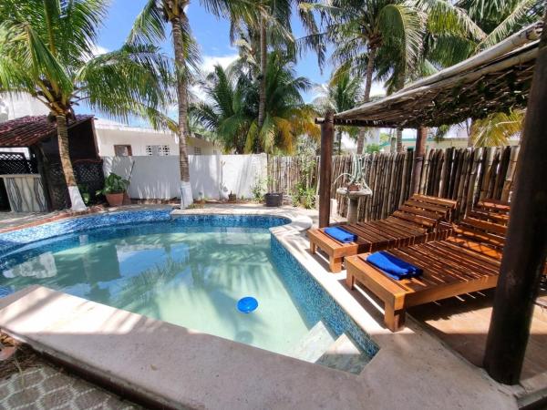 Casa Columpios, Con Alberca A Pasos De La Playa - Yucatán