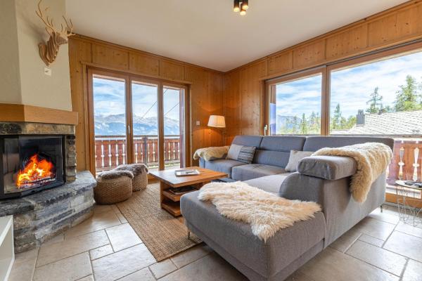 Hauts De Veysonnaz Hv2 010 -Sauna Apartment 6 Pers - Verbier