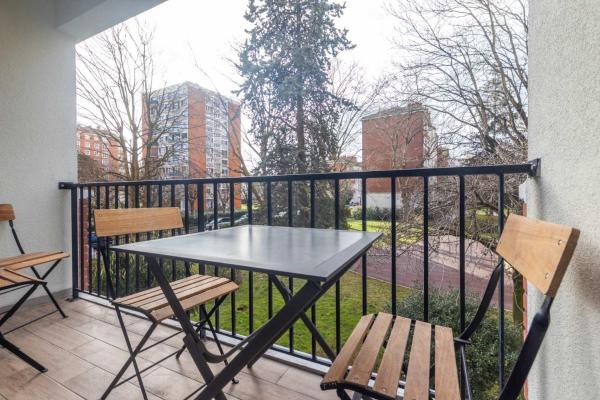 Spacious Flat 5p - 3bdr With Balcony Boulogne Billancourt - Boulogne-Billancourt