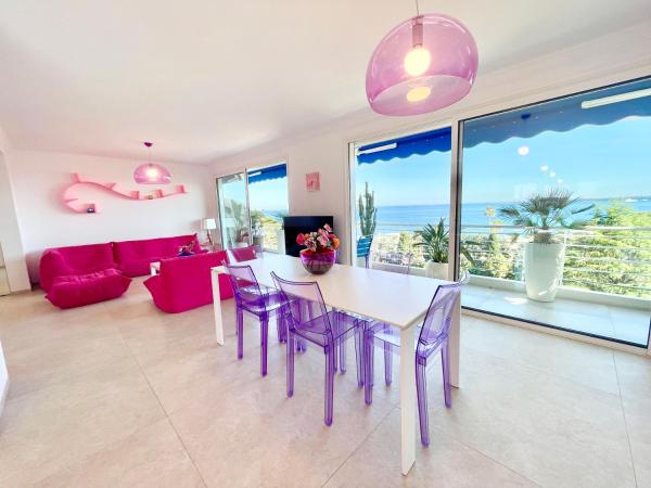 Royal Pink - Appartement Design - Vue De Rêve - Parking Gratuit - Juan-les-Pins