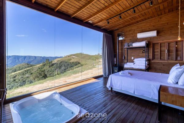 Cabana Com Vista Panorâmica E Jacuzzi Vst022 - Santa Catarina (estado)
