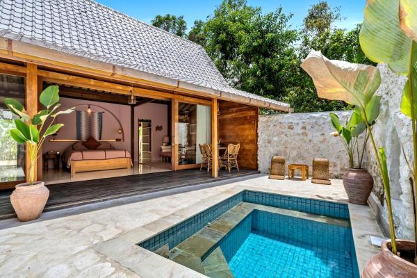 Villa Rose Style Pool 1 Bed Loft Kitchen - Uluwatu