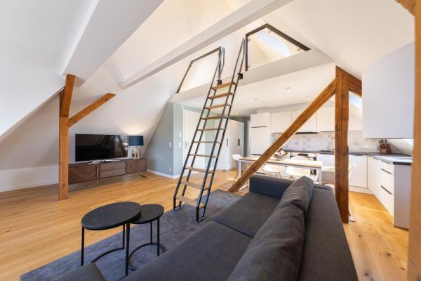 Ferienwohnung Strom Ahoi - Premium - Modern - Inkl Stellplatz - 200m Zum Alten Strom - Wasserblick - Rostock