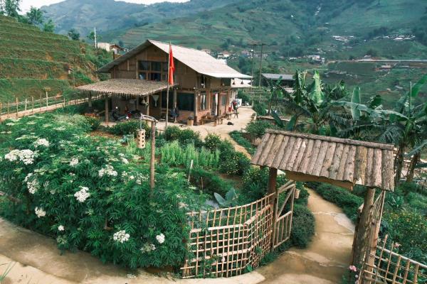 Mai's Cozy House Ta Van - Ricefield View - Vietnam
