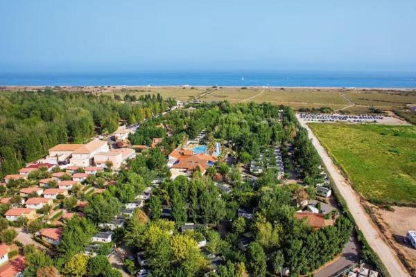 Mobil Home 3ch 6p Clim Piscine - Camping Les Sablines - Bord De Mer - Vendres