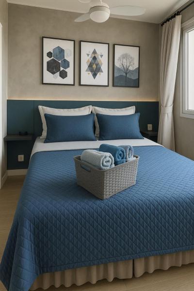 Elegante Apartamento Próx Metrô Brás - Rua Coronel Mursa, 56 - Brás - Liberdade