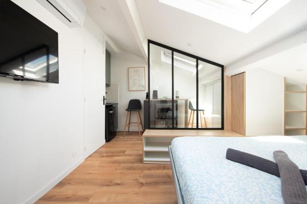 Ô Saint-michel - Studio Climatisé à 200 M Du Métro - Toulouse