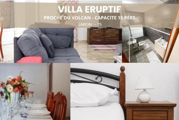 Villa Eruptif - Proche Volcan - 15pers - By Sister Home - Réunion