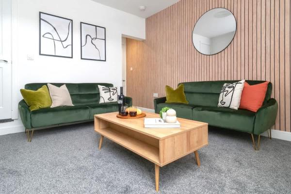 Campbell House By Truestays - New 2 Bedroom House In Stoke-on-trent - Newcastle-under-Lyme