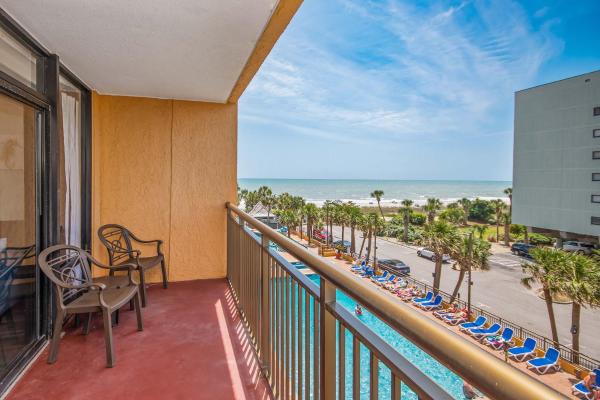 Sunlit Beach View Comfy King Pool Hot Tubs Lazy River Free Tickets No Resort Fees M41 - Myrtle Beach, SC