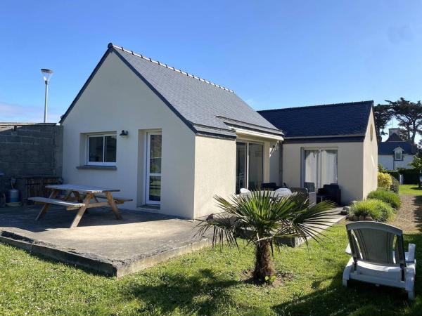 Maison Neuve Plain-pied, 100m De La Mer, Proche Plage Et Commerces, 3*, Wifi Gratuit, Trégastel - Fr-1-368-134 - Trégastel