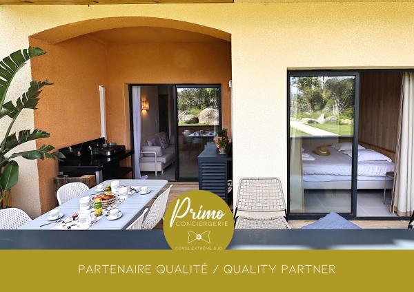 Magnifique T3 Vue Mer, Piscine Et Plage Privé - Figari
