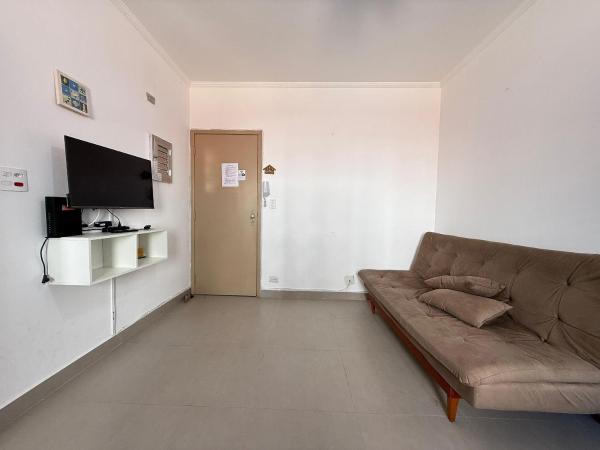 Kitnet Na Praia Aviação, Wi-fi E Garagem! - Praia Grande