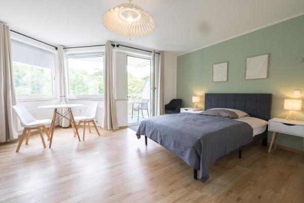 Executive Stadtwald Apartment - S-bahn Direct - 12min Messe Essen - Barrier-free - Essen
