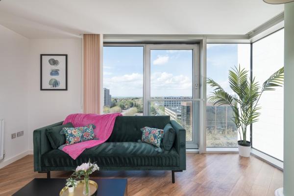 2br Citycentre Freeparking Bussiness Stays - Milton Keynes