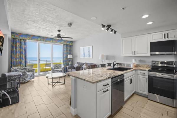All New Remodel And Refurnished- Stunning Oceanfront 1 Br -New Listing- At Wyndham Ocean Walk - Daytona Beach, FL