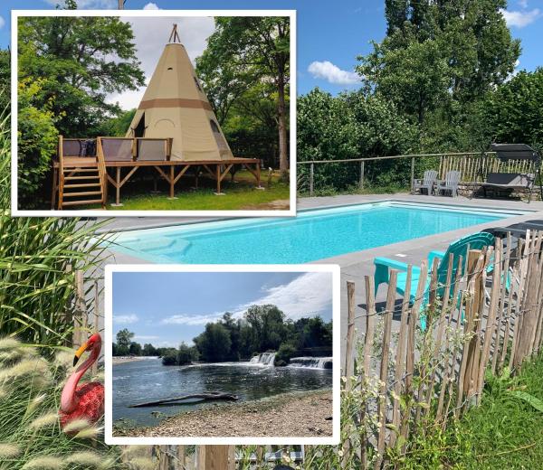 Lodge Tipi, L'indienne - Doubs