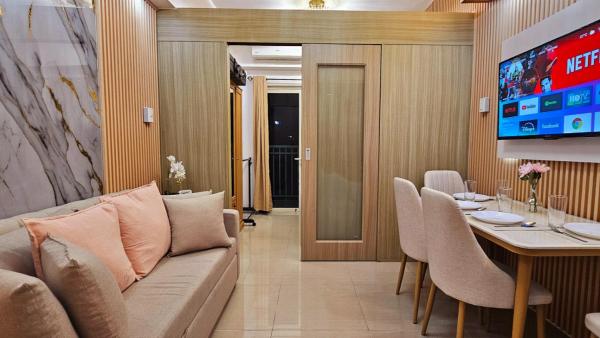 Elegant 1bedroom 200mbps Wifi Mallofasia Airport - Parañaque