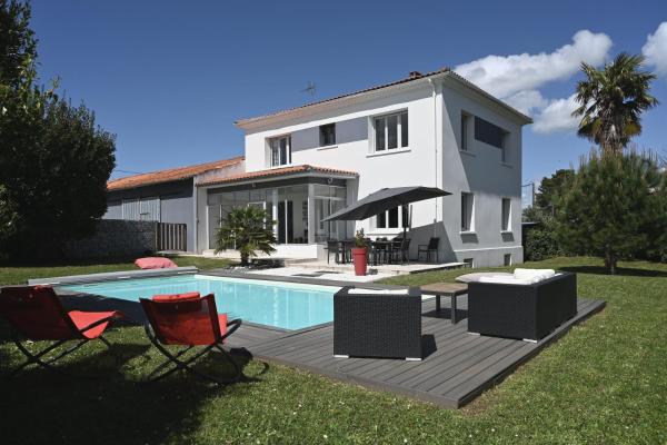 La Villa Palmier - Piscine Avec Grand Jardin - Royan