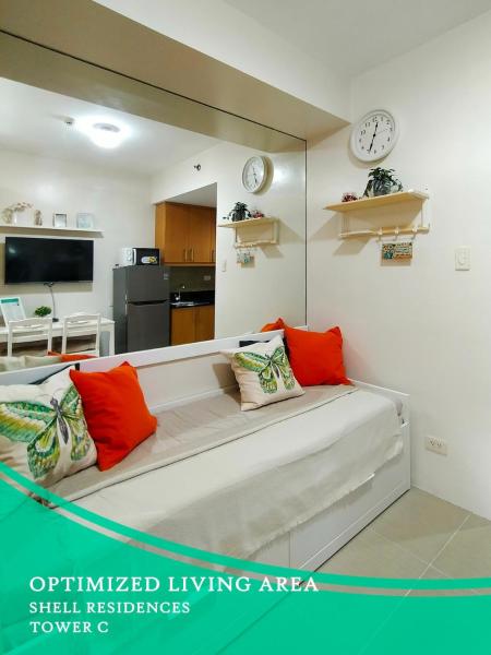 Gv Holiday Homes - Shell Residences Moa - Cozy 1br Apartment - Parañaque
