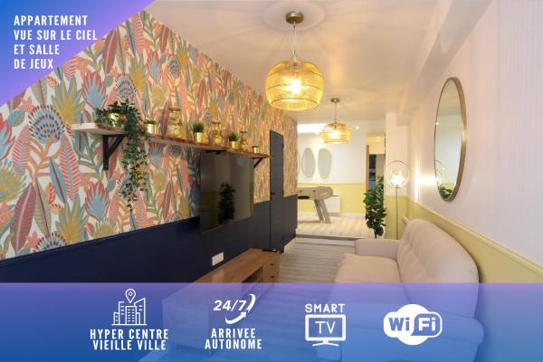 Au Nouveau Boulonnais - 4 Appartements Charmants Pour Couples, Familles Et Groupe D'amis, Vieille Ville Et Centre Ville De Boulogne Sur Mer - Équihen-Plage