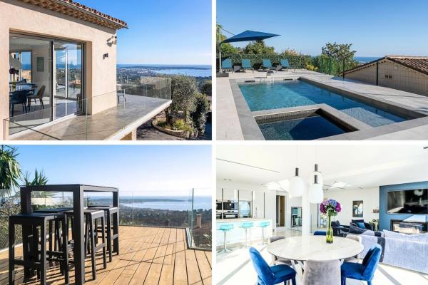 Villa De Luxe Avec Vue Mer Super Cannes- Vallauris - Mandelieu-la-Napoule