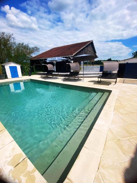 Maison De Campagne Piscine, Jacuzzi 2p Monflanquin - Département Lot-et-Garonne