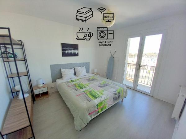 Appartement 28m2 Avec Balcon Proche Gare Sncf, Café Thé Wifi Gratuits - Netflix - Balcon - Orléans