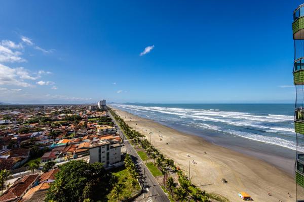 Frente Mar, Wi-fi, Estacionamento, Smart Tv - Praia Grande