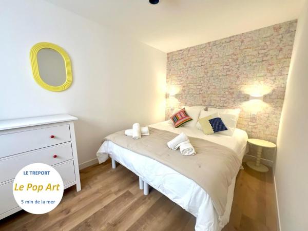 Appartement Le Pop Art, à Deux Pas Du Port - Le Tréport