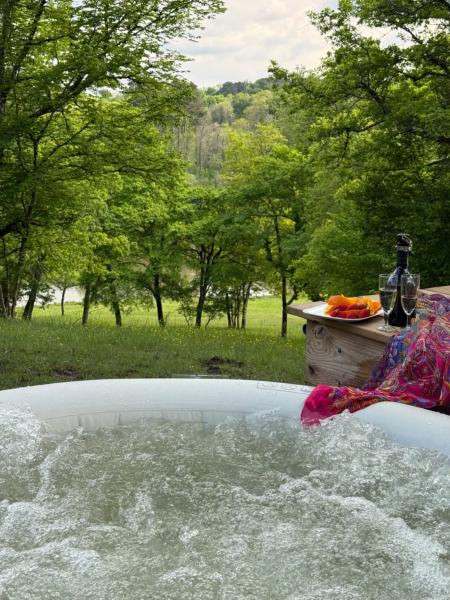Ecolodge Libellule Dans Un Petit Coin De Paradis - Langon
