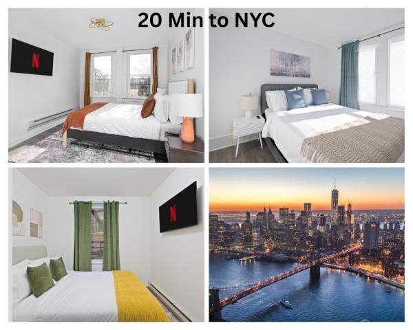 Modern 3br Stay - Up To 7 Guests - 20 Mins To Nyc - West New York, NJ