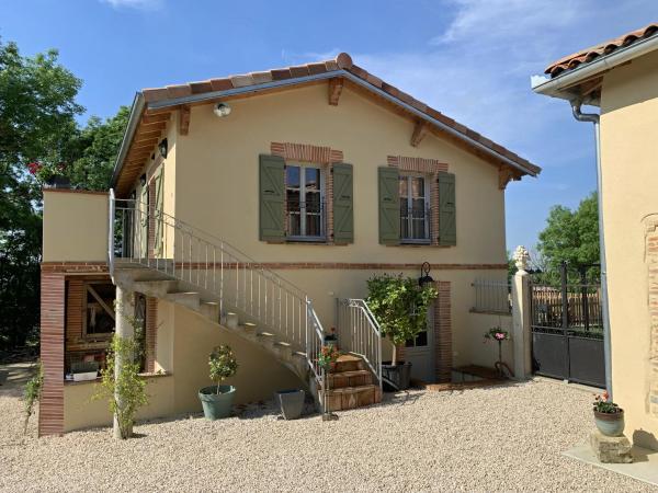 Gite De Campagne - Vue Jardin- Piscine - Haute-Garonne