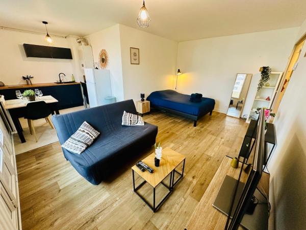 Studio Lumineux Avec Balcon - Proche Gare & Centre - Montargis