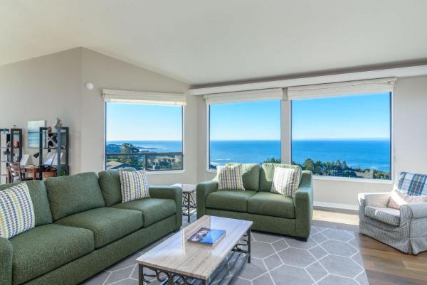 Hillside Family Home For 10 With Panoramic Ocean Views - Sea Ranch, CA