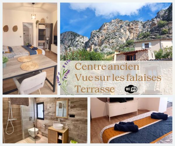 Studio Cœur De Moustiers - Terrasse - Moustiers-Sainte-Marie