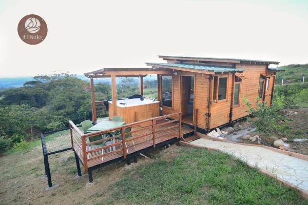 Nido Acacias Cabaña Romántica Con Jacuzzi Azulejo - Guamal