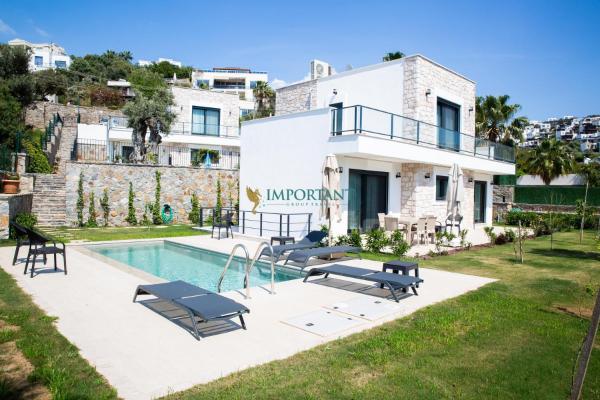 Bd498- 4 Room Villa With Private Pool In Gumusluk - Yalıkavak
