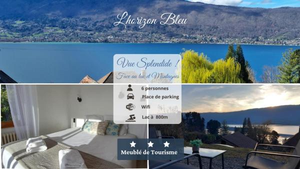 L'horizon Bleu, Splendide Vue Sur Le Lac Annecy, à 3mn Du Lac - Veyrier-du-Lac